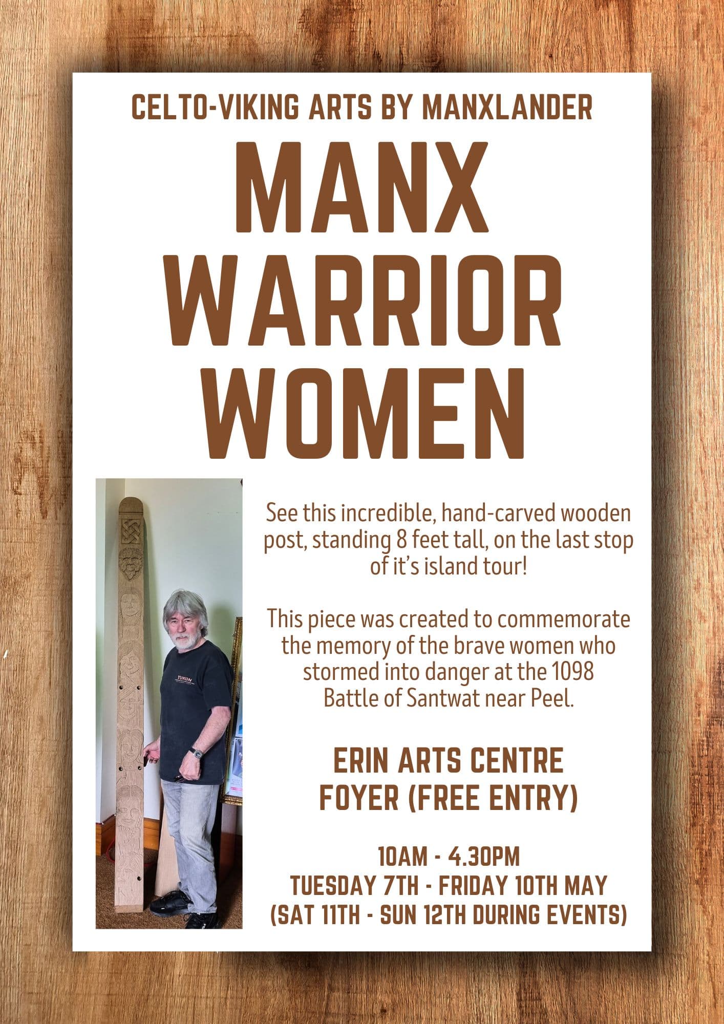 Celto-Viking Art: Manx Warrior Women – Erin Arts Centre