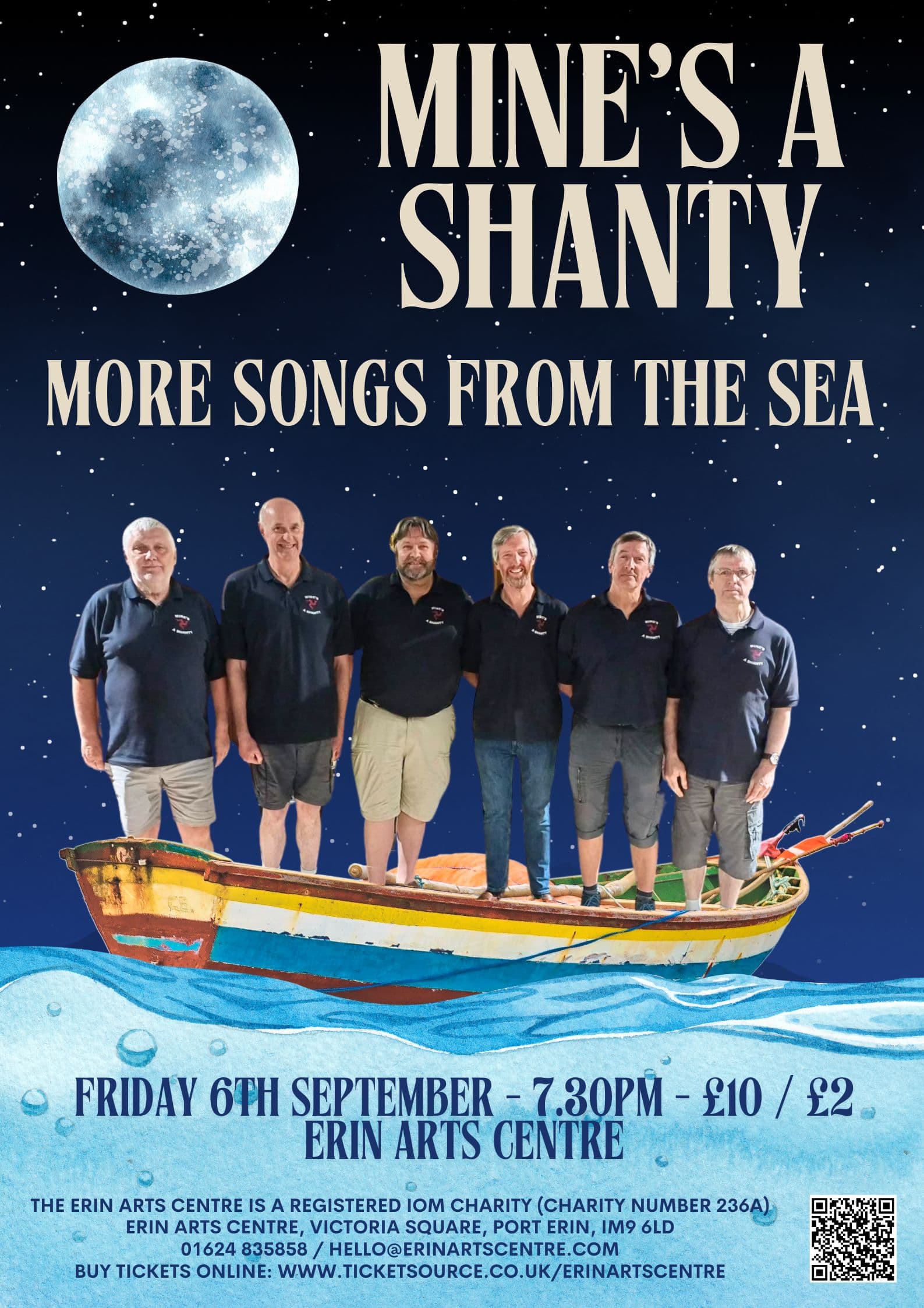 Mine’s A Shanty: More Songs From The Sea – Erin Arts Centre